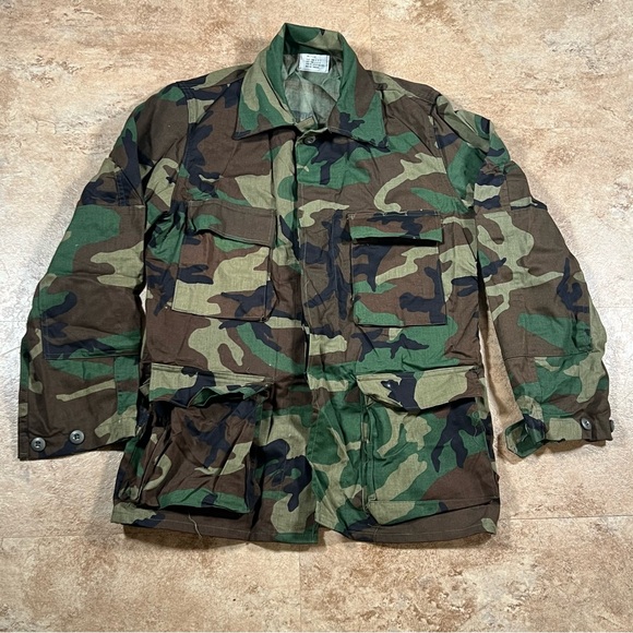 American Vintage | Jackets & Coats | Vintage Army Surplus Camo Jacket ...